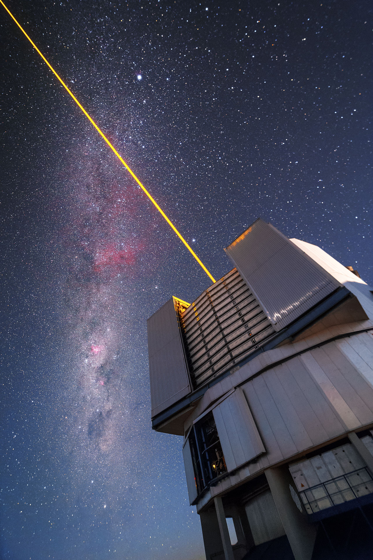 Paranal laser | ESO